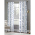 Blue Purple Starfish Sheer Curtains for Living Room Bedroom Summer ...