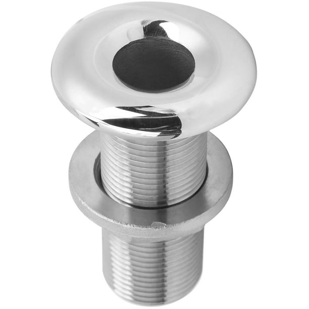 FLAMEEN Boat Water Outlet, Stainless Steel Thru Hull Fitting, For Boat ...