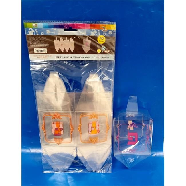 Dan As 801766 4 x 4 x 9 in. Transparent Dreidel Holder to Assemble ...