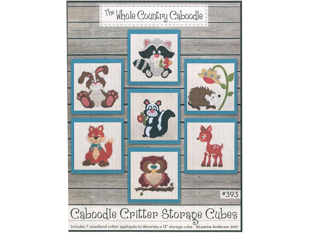 Whole Country Caboodle Critter Storage Cubes Ptrn - Walmart.com