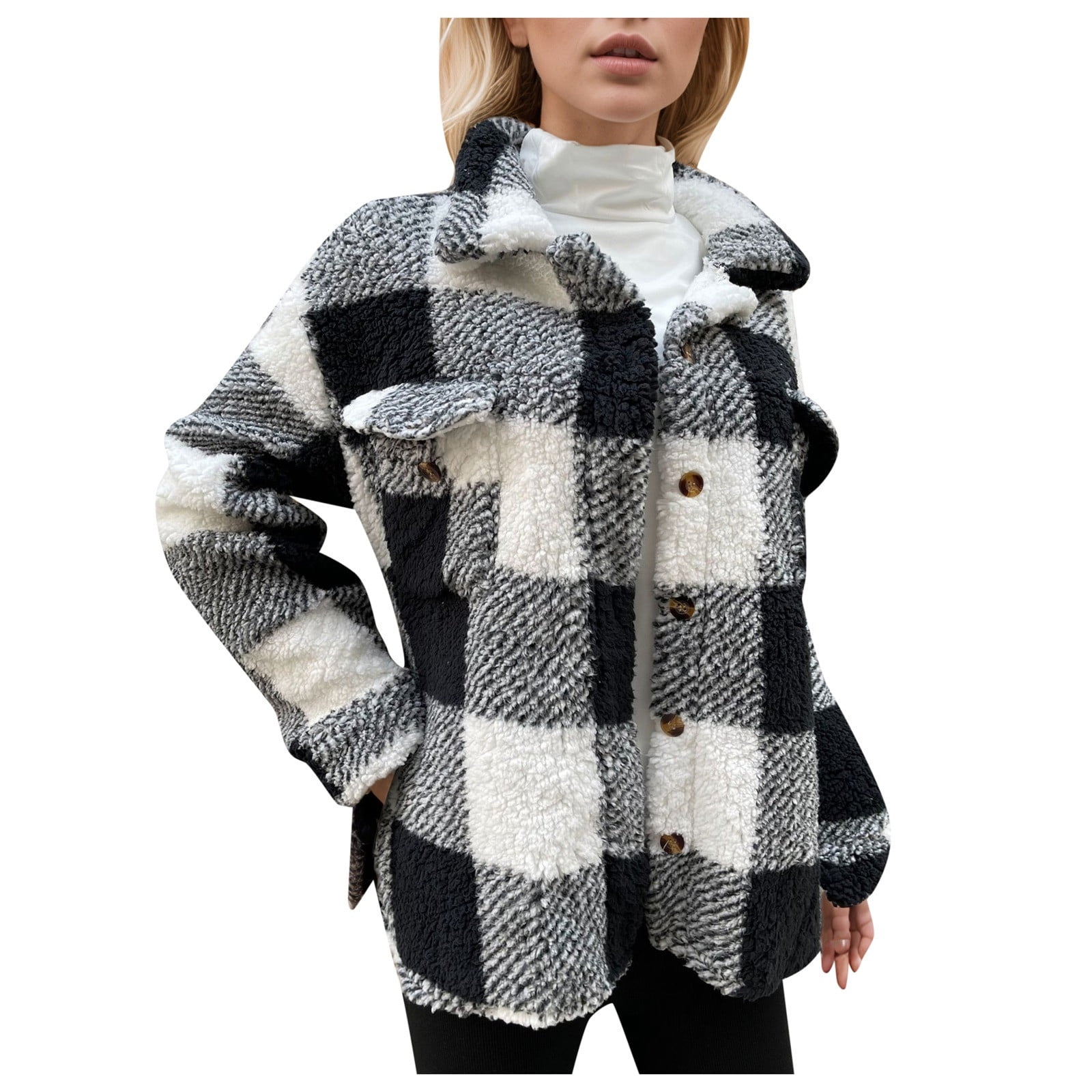 Click here for Tjazfjpa Black Jacket Women Autumn And Winter Long... prices