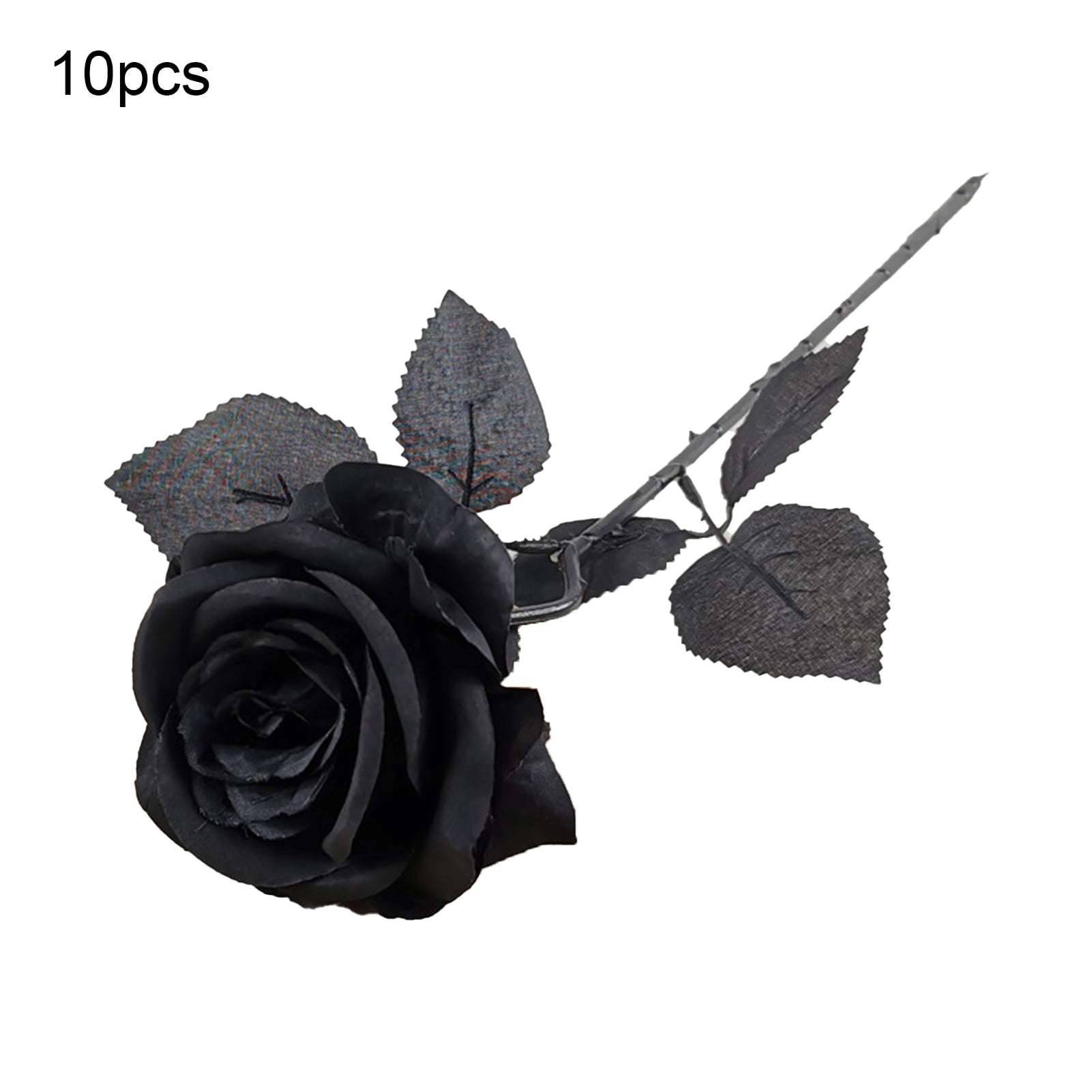 Single Black Rose Flower