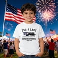 Byoo Toddler Boys Letter Graphic Tee Shirt 4th of July Breathable Short ...