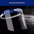 5 Pack Safety Face Shield Reusable All-Round Protection Headband with ...