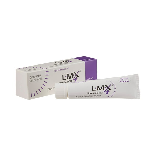 LMX 4 Topical Anesthetic Cream, 30 g - Walmart.com