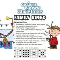 Peanuts Charlie Brown Christmas Family Bingo Game Set - Walmart.com