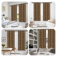 Camo and Grass Tan Pattern Blackout Curtains,Triple Weaved Fabric ...