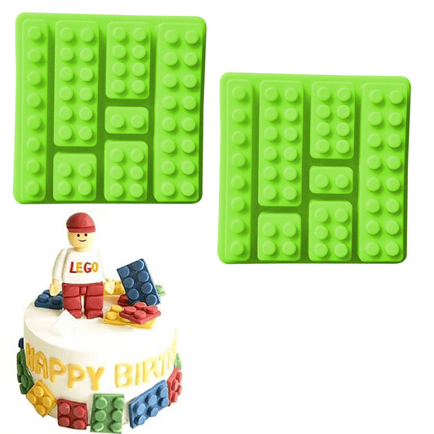 Building Brick Ice Tray or Candy Mold for Lego Lovers! 2 Pack Ice Cube ...