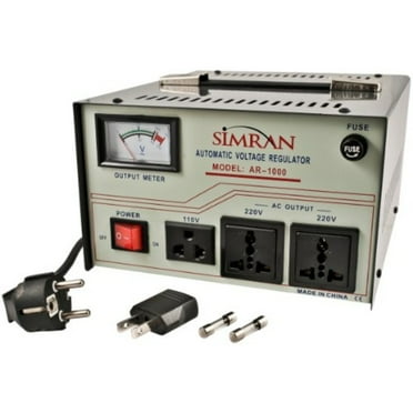 Simran AR-3000 3000-Watt Heavy Duty Voltage Regulator/Stabilizer with ...