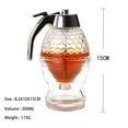 Senlong Squeeze Honey Dispenser, Plastic Syrup Container, Honey Pot ...