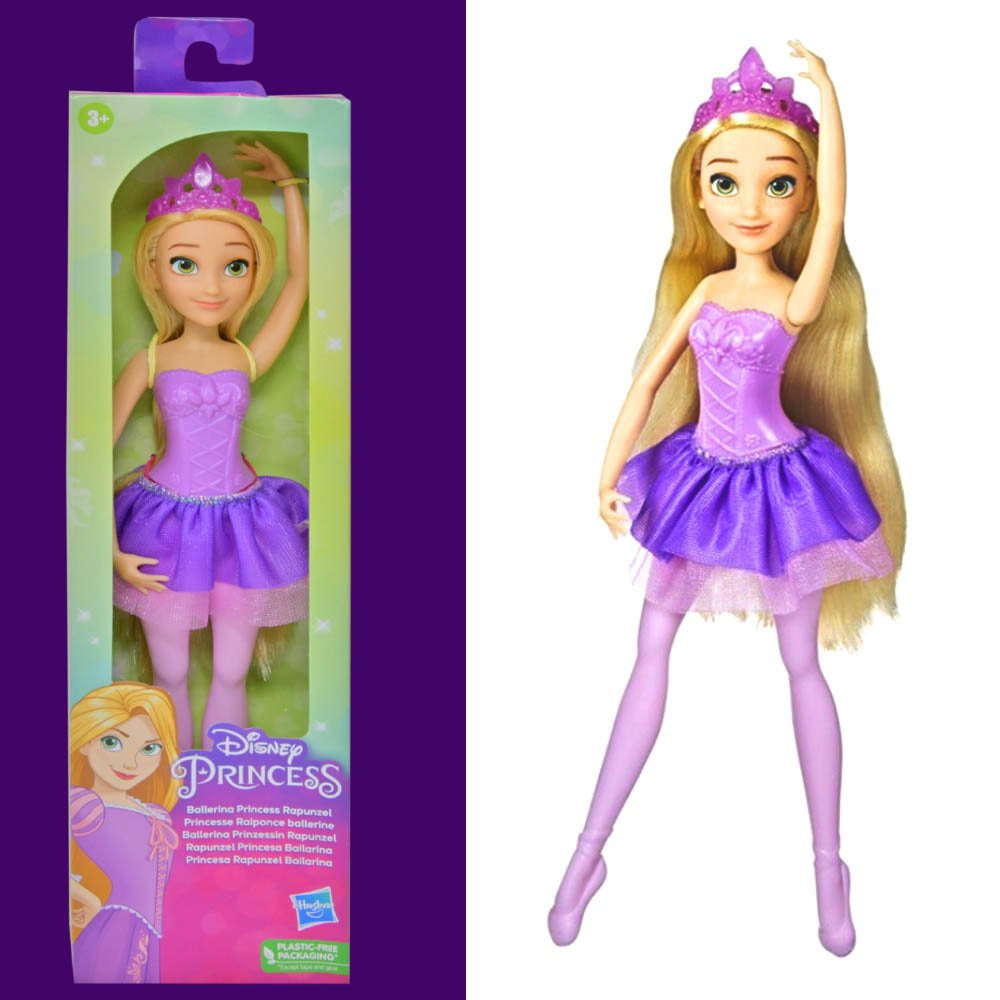 Disney Princess Ballet Fashion Rapunzel Doll - Walmart.com