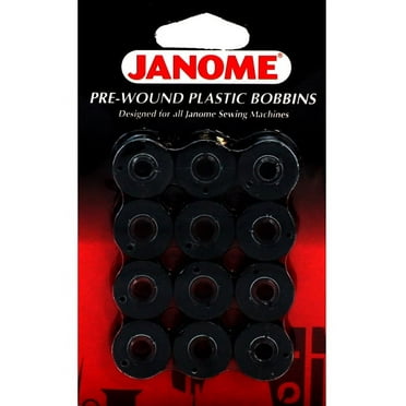 Janome Style J Plastic Bobbins for Sewing Machine (10 Pack) - Walmart.com