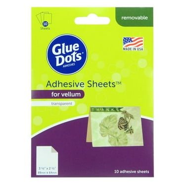 Glue Dots .5" Poster Dot Sheets Value Pack-600 Clear Dots - Walmart.com