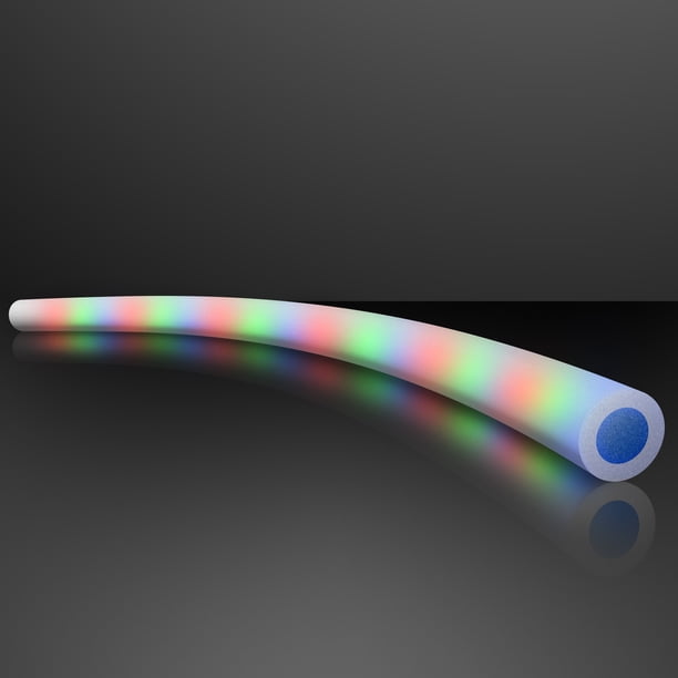 FlashingBlinkyLights Light Up Pool Noodle Float With Multicolor LEDs ...
