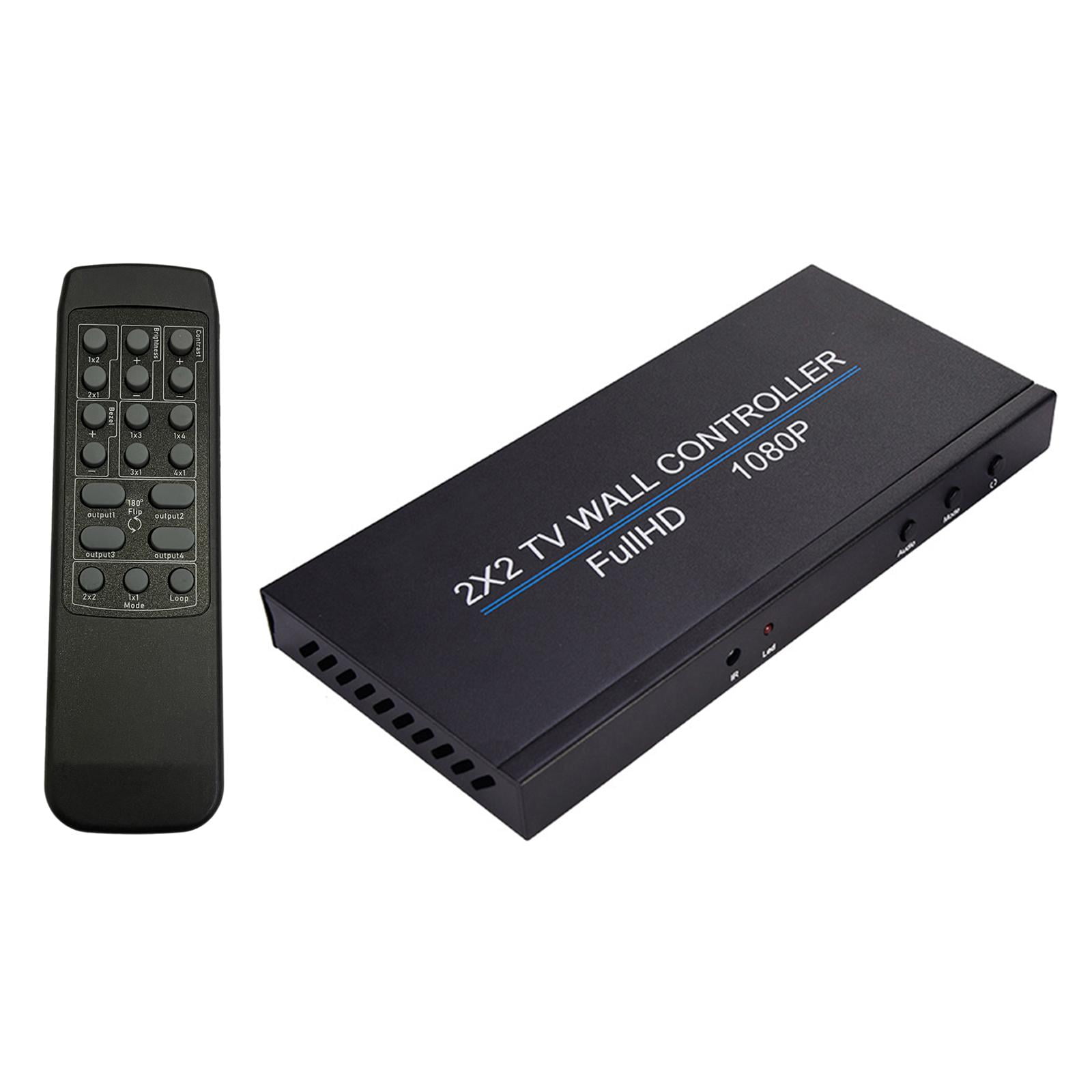 2x2 Video Processor 1080P LED Video Wall Controller 4 Output 1920 x ...