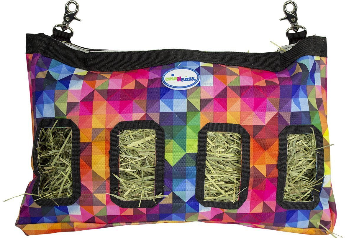 CuteNfuzzy Small Animal 1000D Nylon Hay Pouch Feeder for Guinea Pigs ...