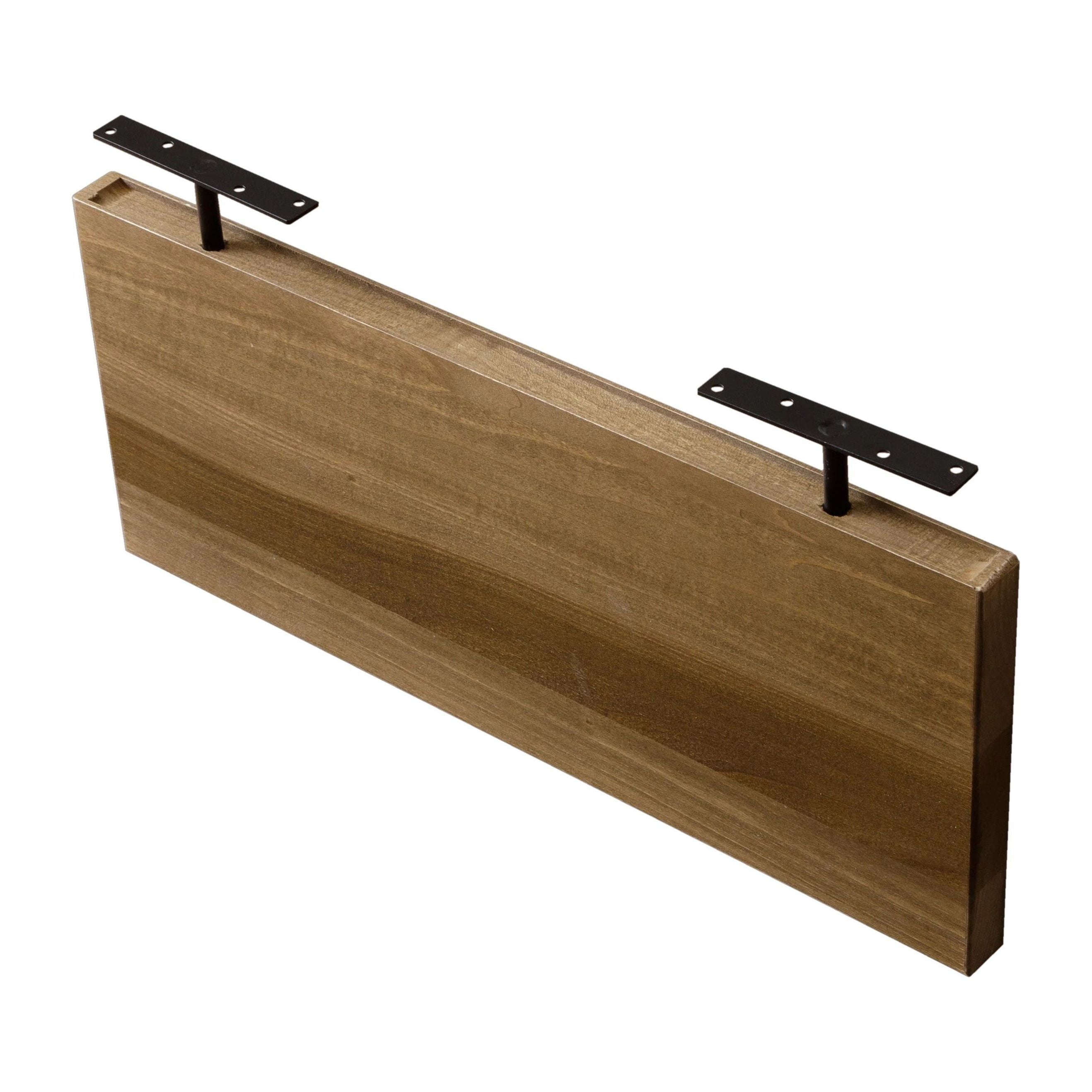 Parker Rustic Floating Wall Shelf, Set of 2 - Walmart.com