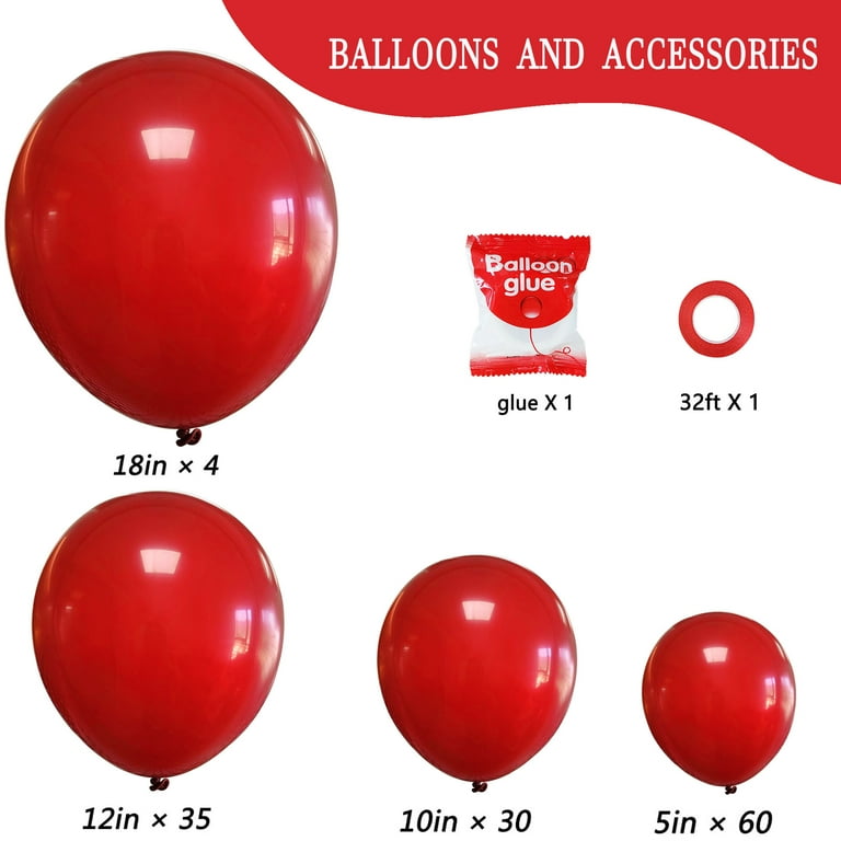 Balloons Walmart Red