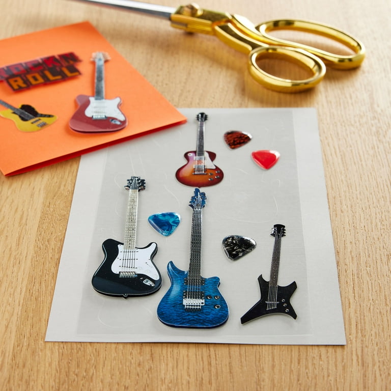 Electric Guitar Stickers