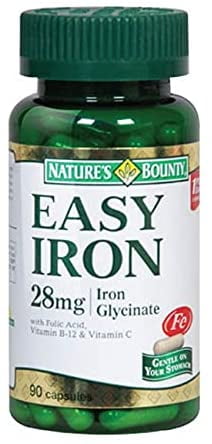 Gentle Iron 28 mg 90 Capsules - Walmart.com
