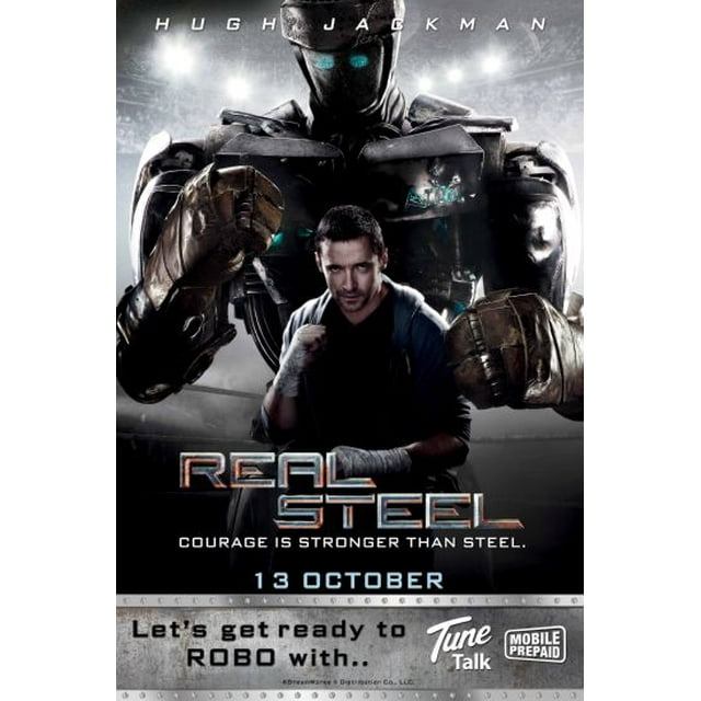 Real Steel Movie Poster 16x24 Unframed, Age: Adults Best Posters ...