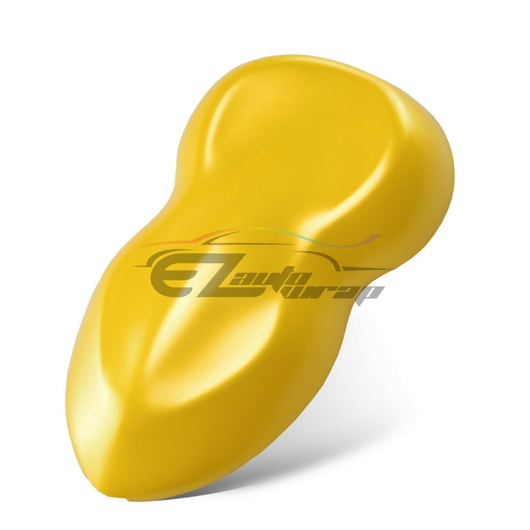 Yellow Pearl Auto Paint