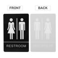 Koolleo Braille Unisex Restroom Sign Bathroom Sign Public Braille ... Koolleo Braille Unisex Restroom Sign Bathroom Sign Public Braille ...