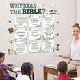 Christian Bulletin Board Set Reasons to Read Bible Religious Jesus ...
