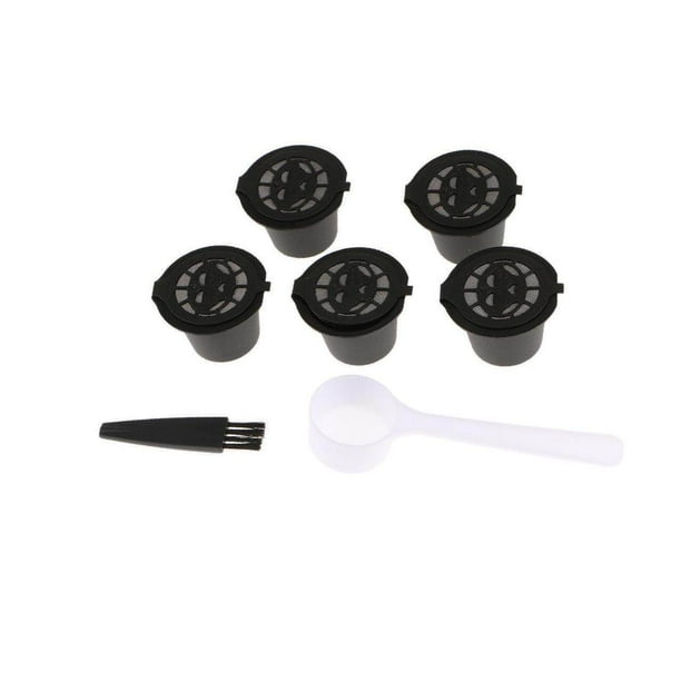 facefd Reusable Coffee Pod Filters Refillable Capsule For Nespresso ...