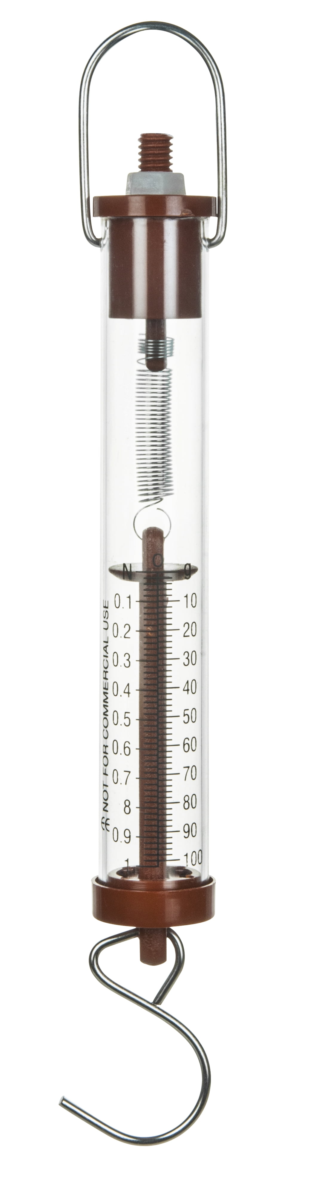 Newton Force Meter Spring Scale - Max Capacity 1N, 100gm, Dual Scale ...