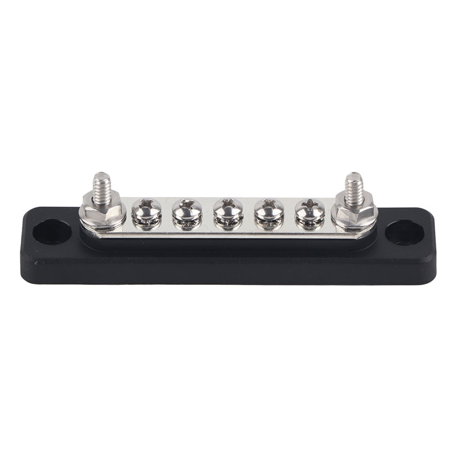5 Positions Bus Bar Electric Terminal Junction Block W/ 2 Stud AC 300V ...