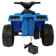 TOBBI 6V Electric Kids Ride on ATV Quad Car 4 Wheeler Ride on Toy W/ LED Headlight, Horn, Speed ...