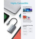 Anker USB-C SD 4.0 Memory Card Reader,PowerExpand+ 2-in-1,for SDXC,SDHC ...