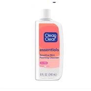 Clean & Clear Essentials Foaming Face Wash for Sensitive Skin 8 fl. oz ...