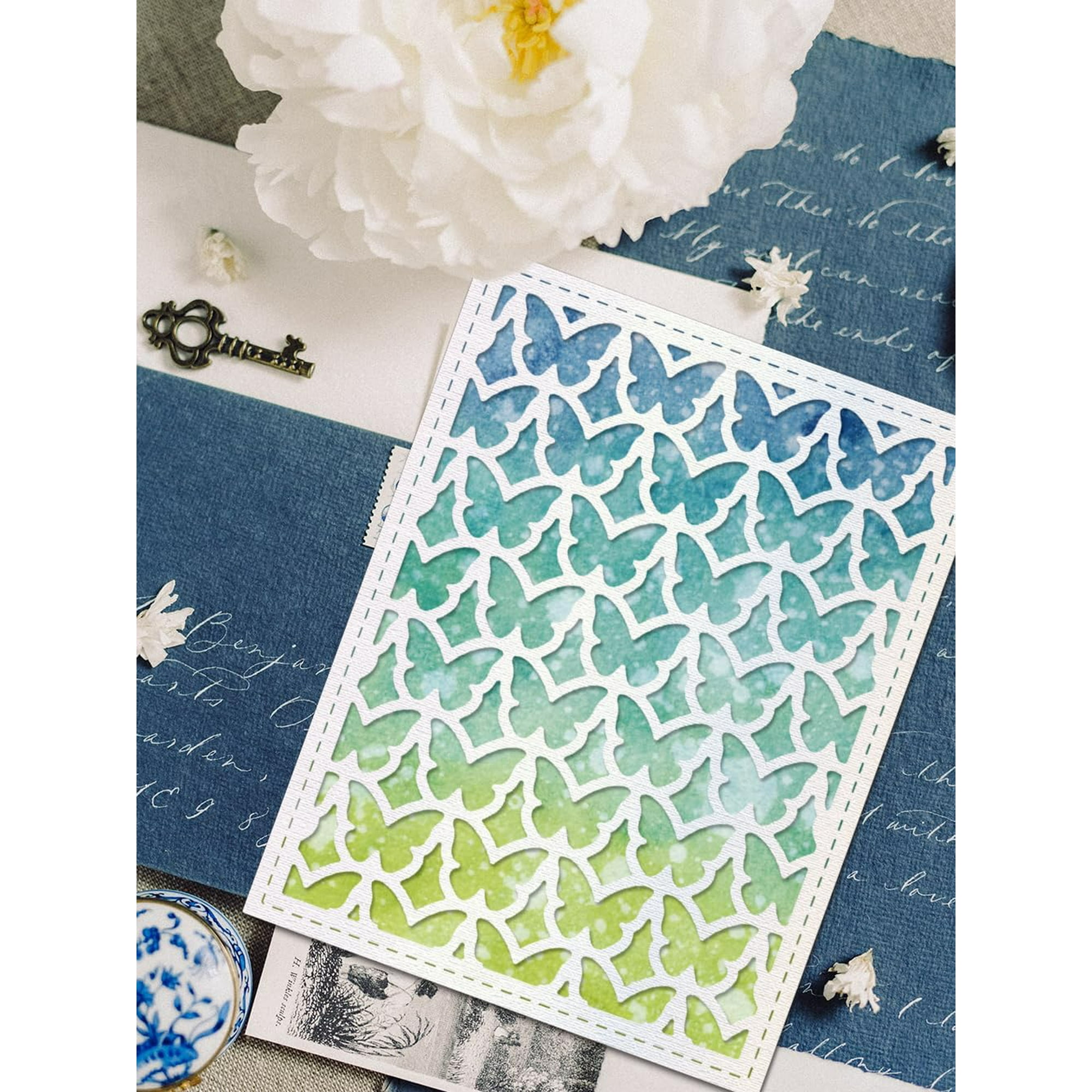 Click here for Nobrand 1pc Butterfly Background Cut Dies Carbon S... prices