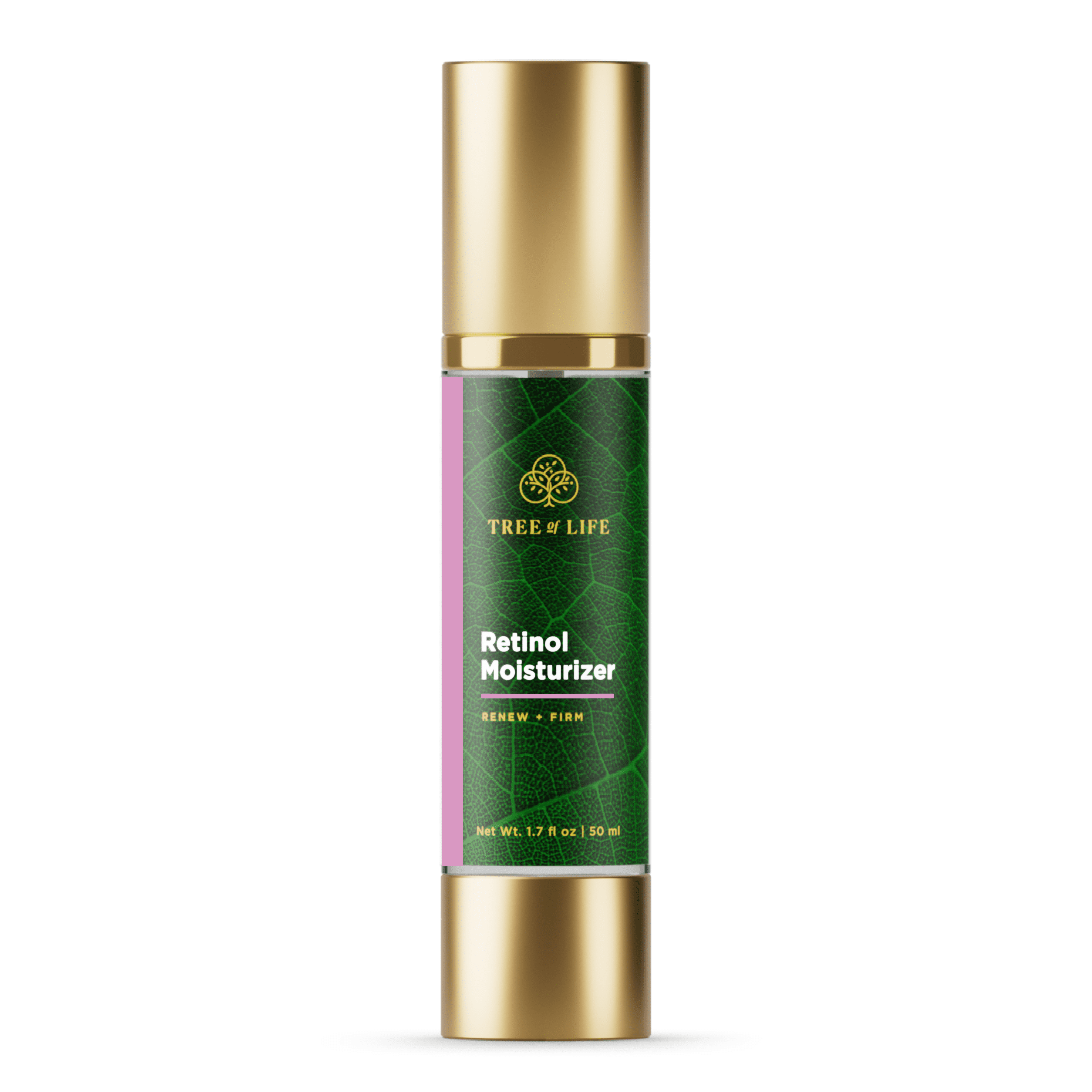 Tree Of Life Retinol Facial Moisturizer Renewing Face Cream With