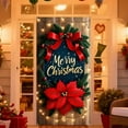 B Christmas Door Cover Decoration For Indoor Outdoor Wall Party ...
