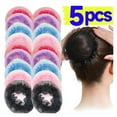Bun Hair Nets Set Women Ballet Elastic Hair Net Reusable Hair Nets for ...