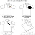 100Pcs Computerized Embroidery Cloth Iron On Patches Costume ...