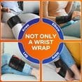 Democe Wrist Heating Pad Massage, Heated Wrist Brace, Cordless Wrap for ...