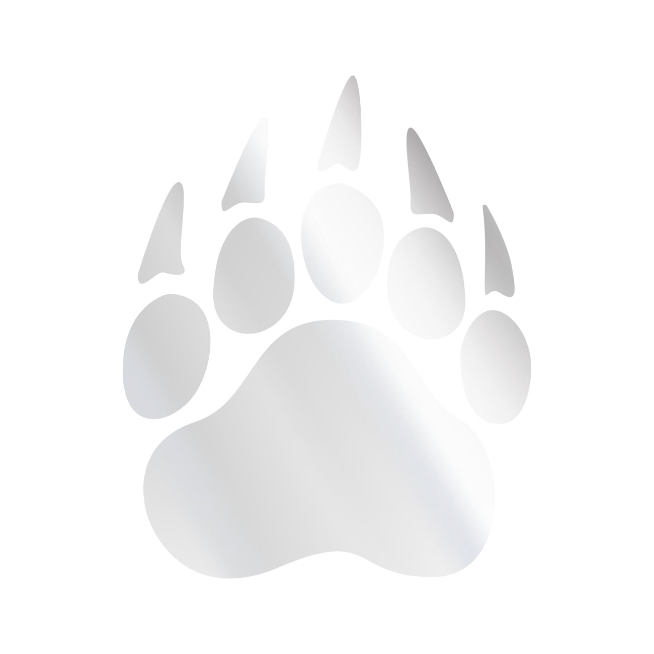 Bear Claw Sticker Decal Die Cut - Self Adhesive Vinyl - Weatherproof ...