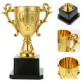 Hemoton Mini Plastic Trophy, 14.3cm with Base, Kids Award for Sports ...