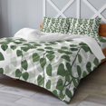 4 Piece Duvet Cover Set Queen, Spring Plants Ivy Soft Breathable ...