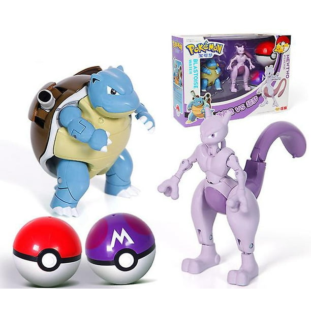 Pokemon Ball Variant Toys Model Pikachu Jenny Turtle Pocket Monsters ...
