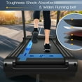 Superfit 3.75HP Electric Folding Treadmill, 15% Auto Incline, 12 ...