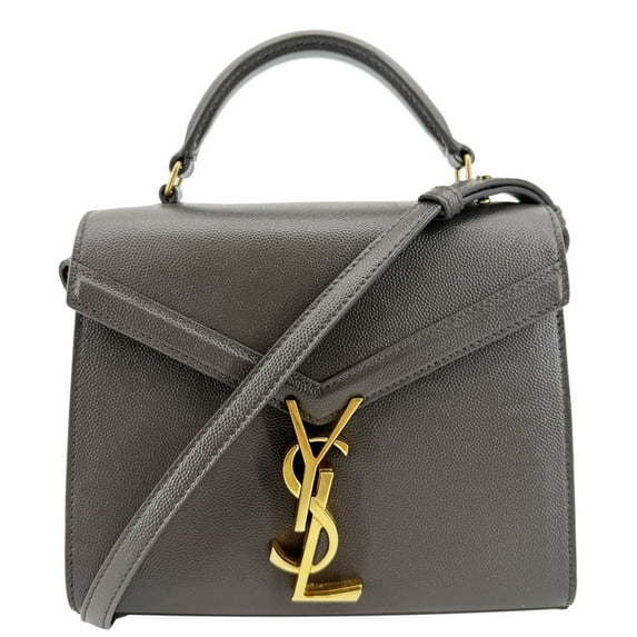 Pre-Owned Yves Saint Laurent Cassandra Mini Box Grained Leather ...