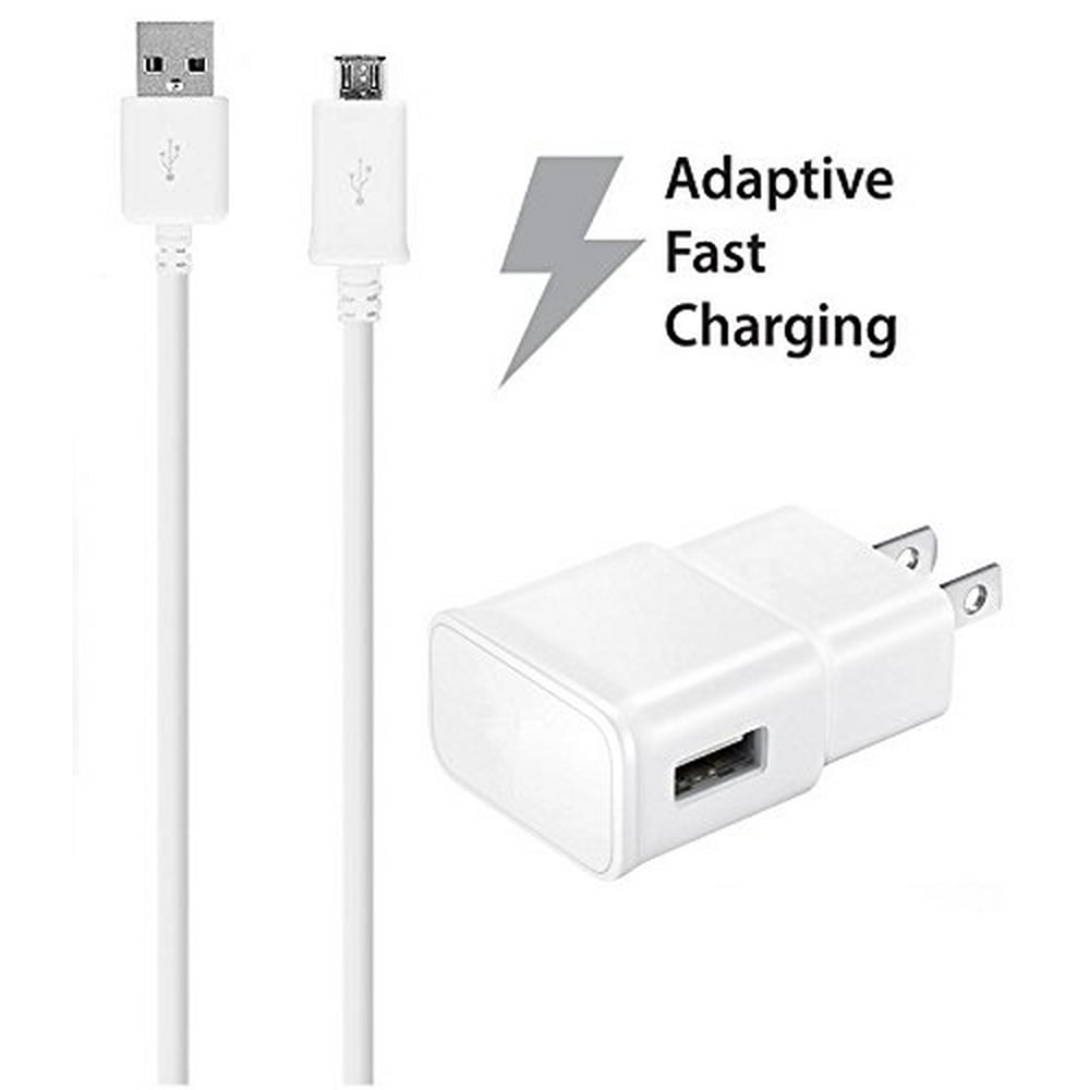 Samsung Galaxy J3 Charger Fast Micro USB 2.0 Cable Kit by Ixir - {Fast ...