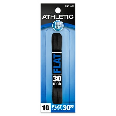 Shoe Gear Athletic Round Laces for Men and Women, Polyester, Black, 54 ...