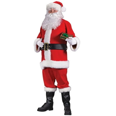 Plush Regency Christmas Santa Suit - Walmart.com