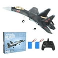 2.4GHz Remote Control Airplane with Light, 4 Channel Brushless RC ...
